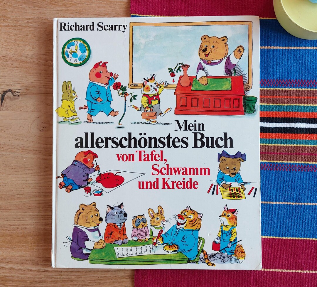 Vintage Picture Book Richard Scarry My Most Beautiful Book of ...