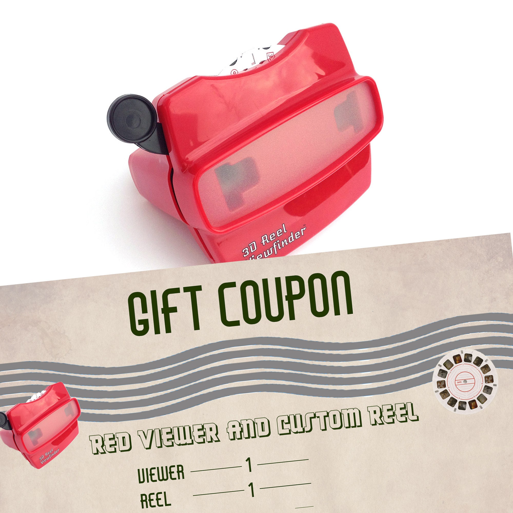 Personalised Viewmaster Style Custom Reels Disc Own Photos My | Etsy ...