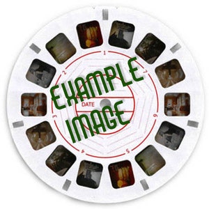 Personalised Viewmaster Style Custom Reels Disc Own Photos My - Etsy
