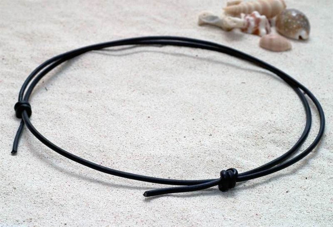 Surfer Chain Leather Chain Surfstyle USA Real Cowhide Leatherchain ...