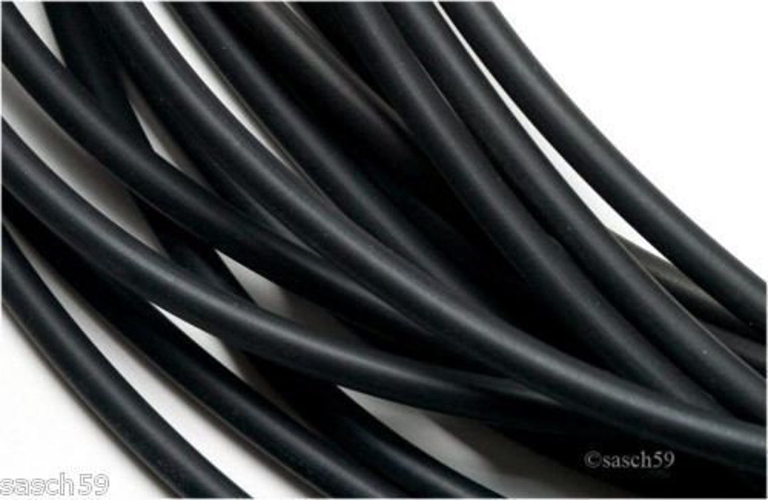 Rubber Tape, Rubber Cord, Rubber 6 Mm, From 1 M - Etsy