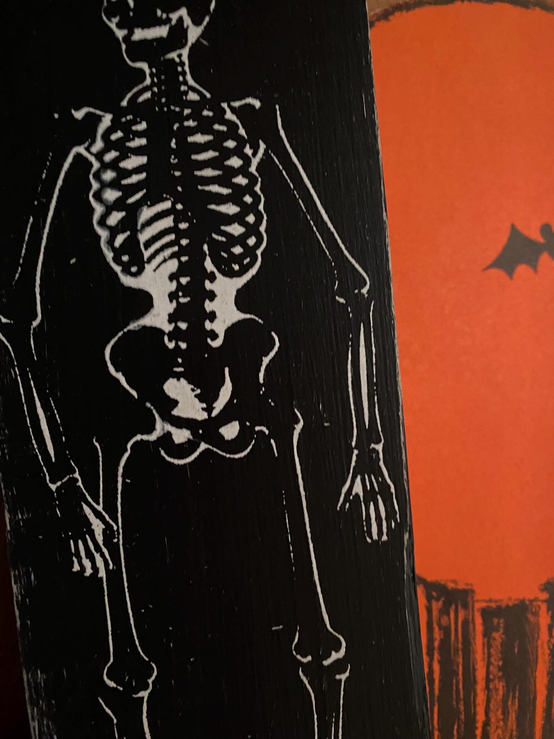 Vintage Skeleton Decor, Goth Decor, Vintage Halloween, Halloween Decor ...