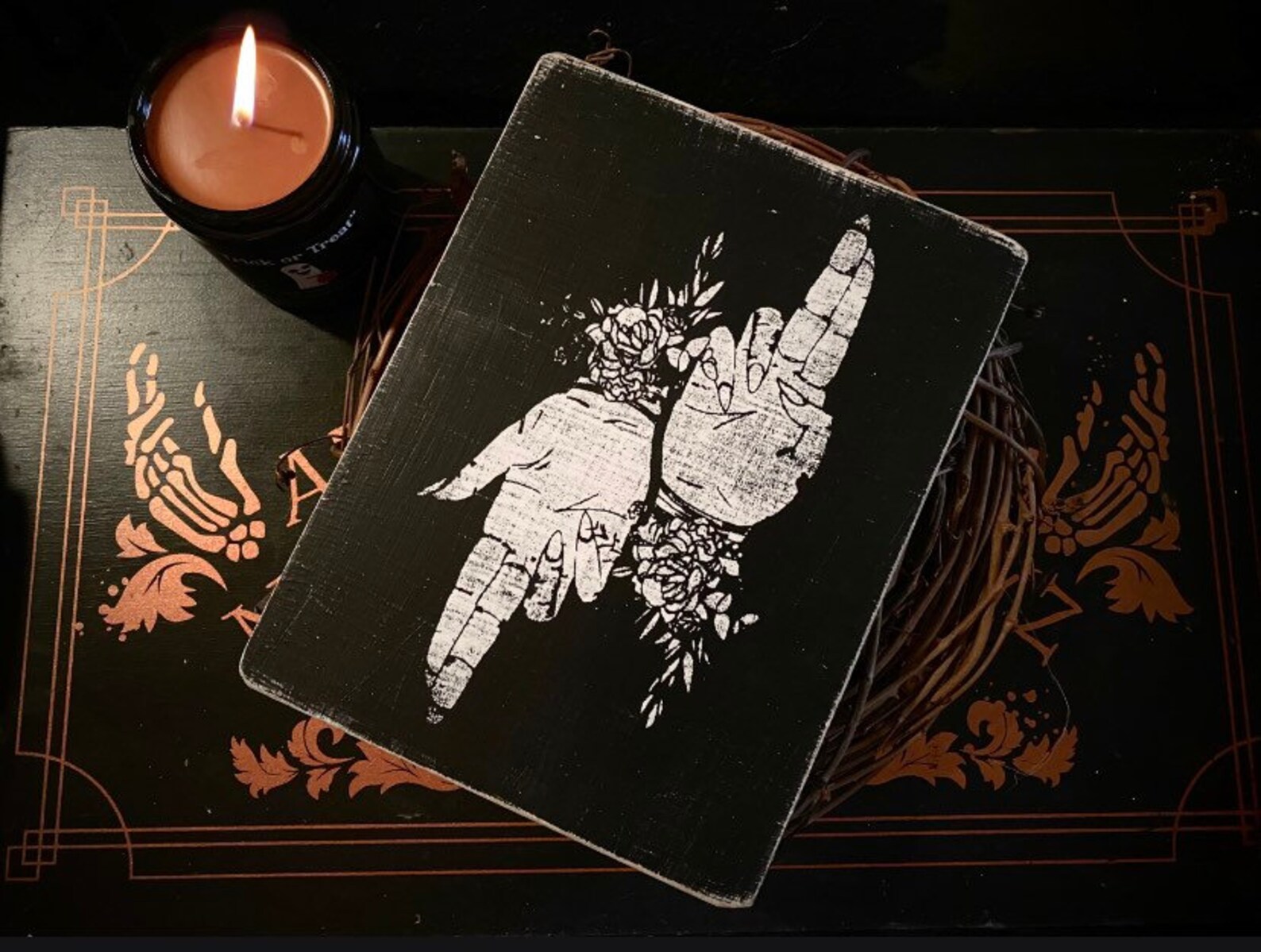 As Above so Below Plaque Witchcraft Dark Decor Witch Wall - Etsy