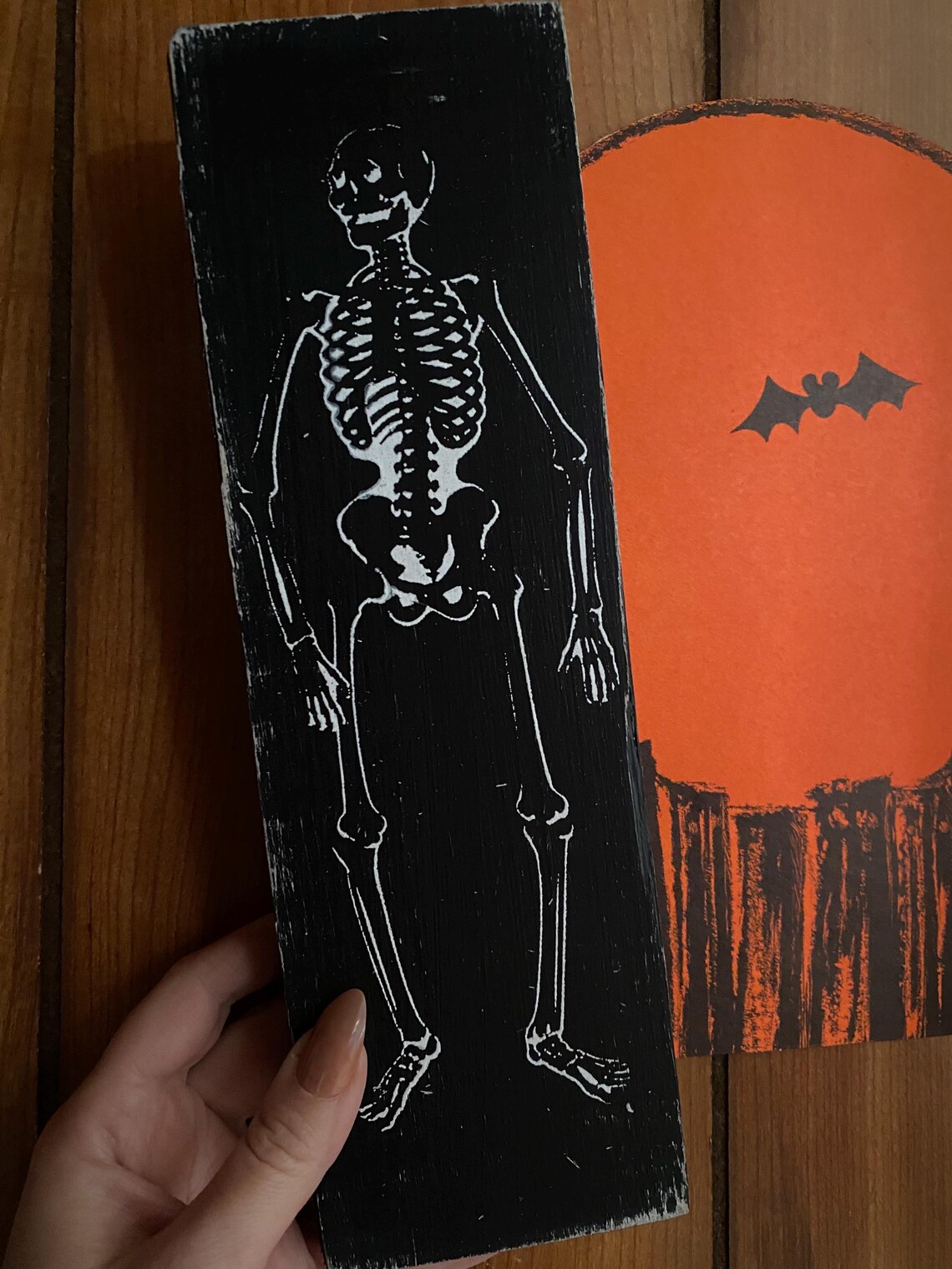 Vintage Skeleton Decor, Goth Decor, Vintage Halloween, Halloween Decor ...