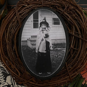 Vintage Witch Plaque, Halloween, Vintage Halloween, Halloween Decor ...