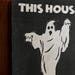 This House is Haunted Wood Sign, Halloween Goth Decor - Etsy