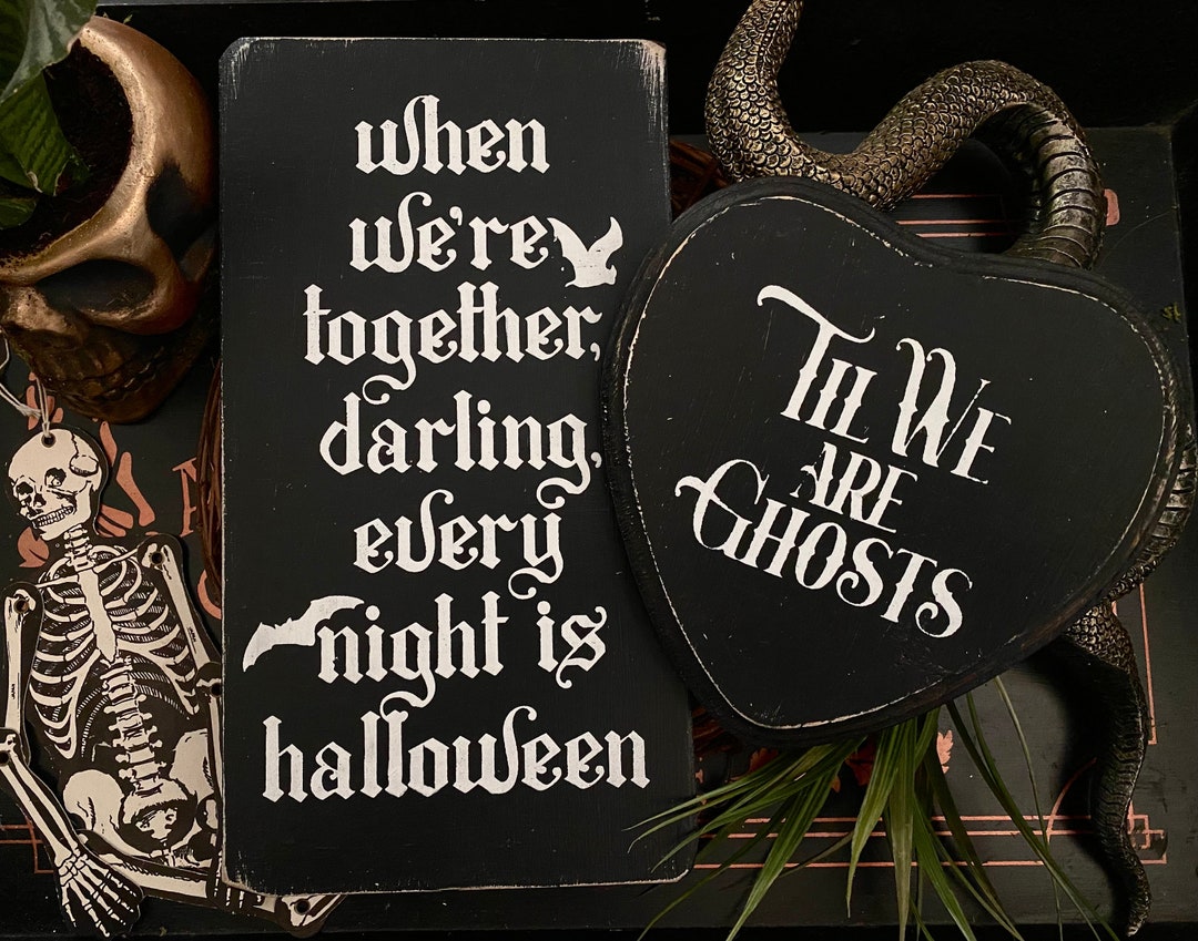 Goth Love Duo - Solid Wood Romantic Gift Set - Etsy