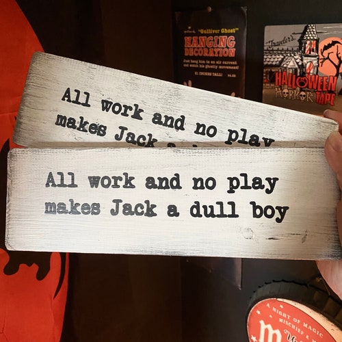 The Shining Overlook Hotel Wood Sign Etsy