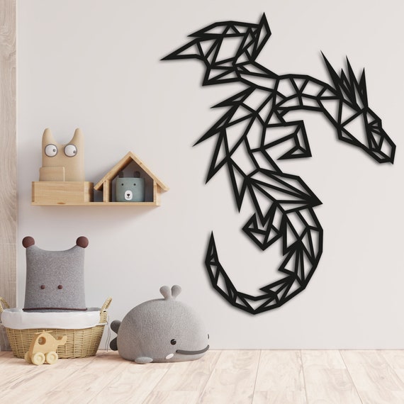 Dragon Wall Art 3D Papercraft Wall Decor PAPERCRAFT WORLD, 40% OFF