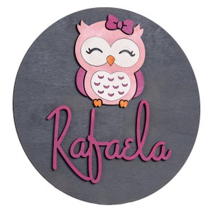 Customizable Name Tag Door Sign Lettering Children's - Etsy