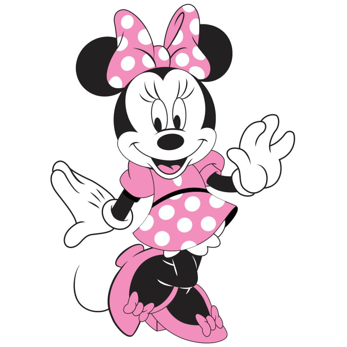 Minnie Maus Rosa | Etsy