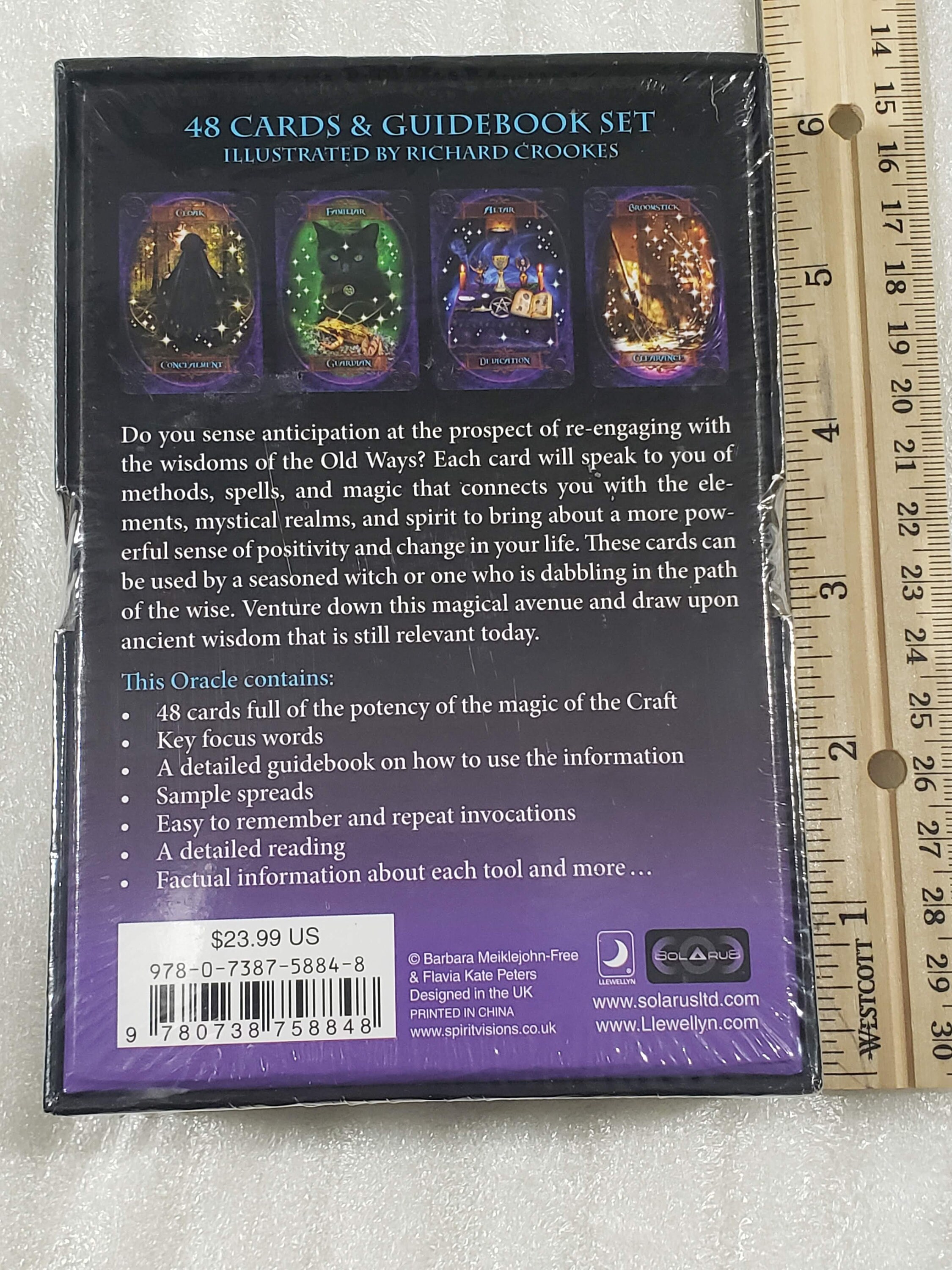 Witches' Wisdom Oracle Cards Deck and Guidebook Set | Etsy