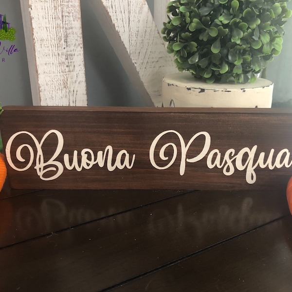Buona Pasqua Sign - Etsy