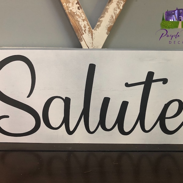 Italian Salute Sign - Etsy