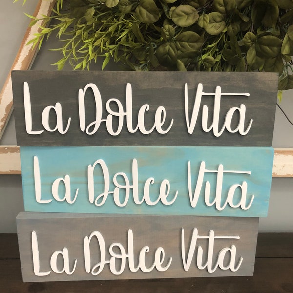 Italian Signs Custom - Etsy
