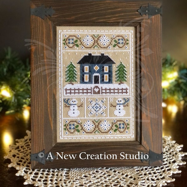 Winter Cross Stitch - Etsy
