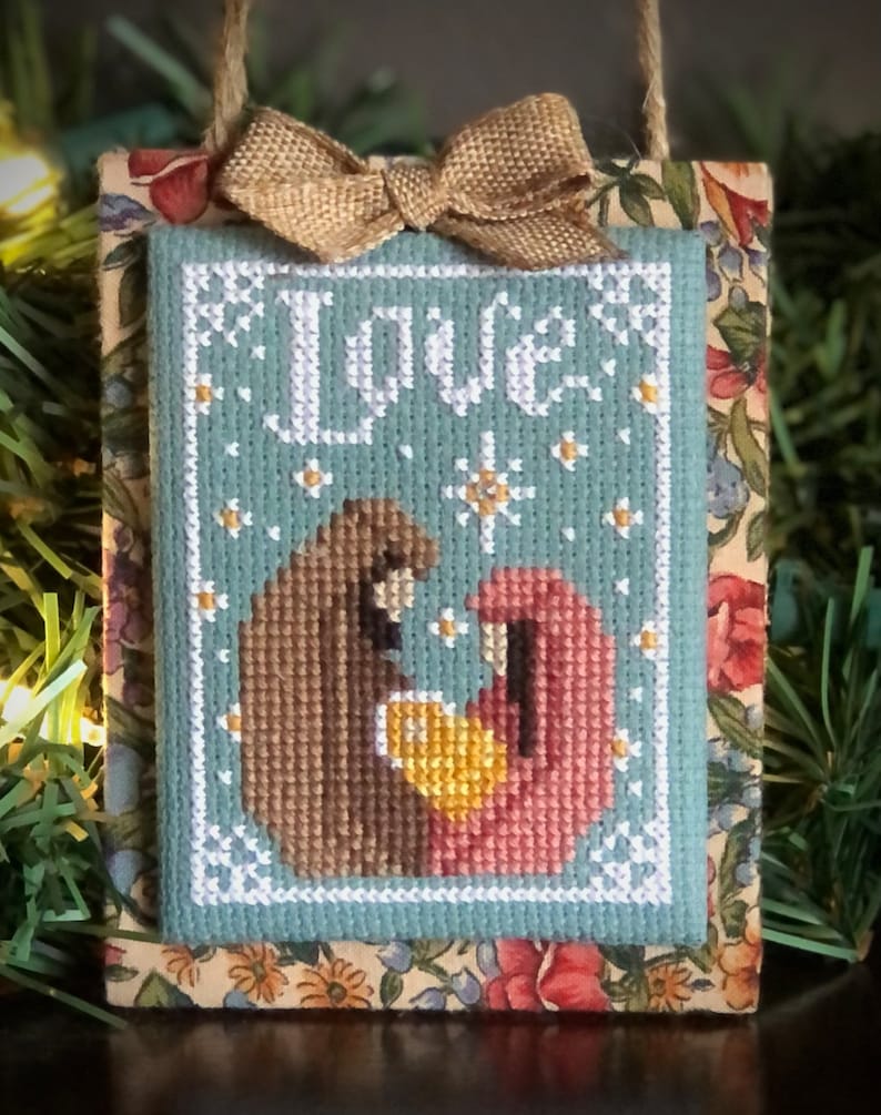 Love Has Come Nativity Cross Stitch Pattern - Etsy