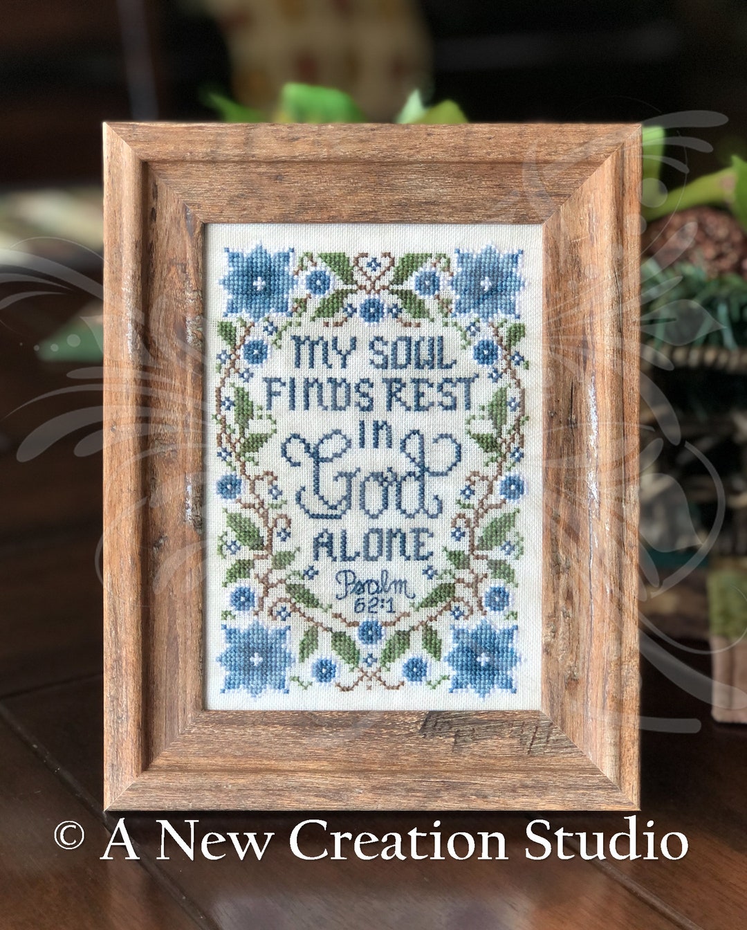 My Soul Finds Rest Cross Stitch Pattern - Etsy