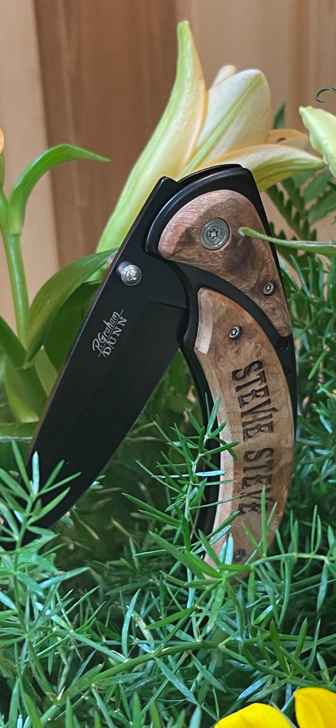 Custom Engraved Locking Pocket Knife - Great Christmas Gift for Men or ...