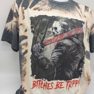 Horror Halloween Jason Friday the 13th Character Shirt Sublimated Tie ...