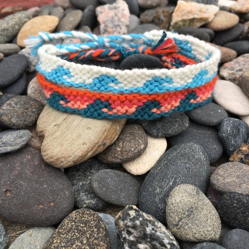Handmade Friendship Bracelet Braided Stitch - Etsy