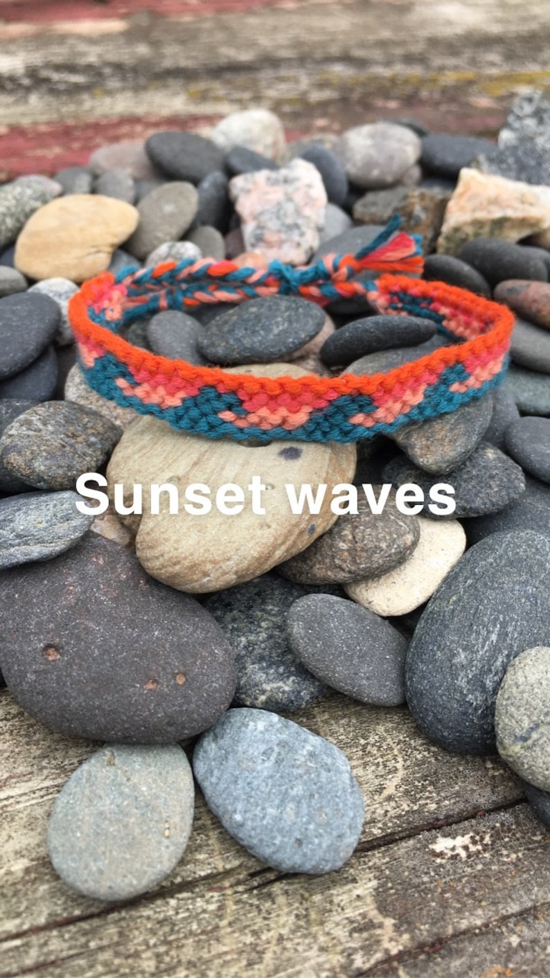 Wave Friendship Bracelet - Etsy