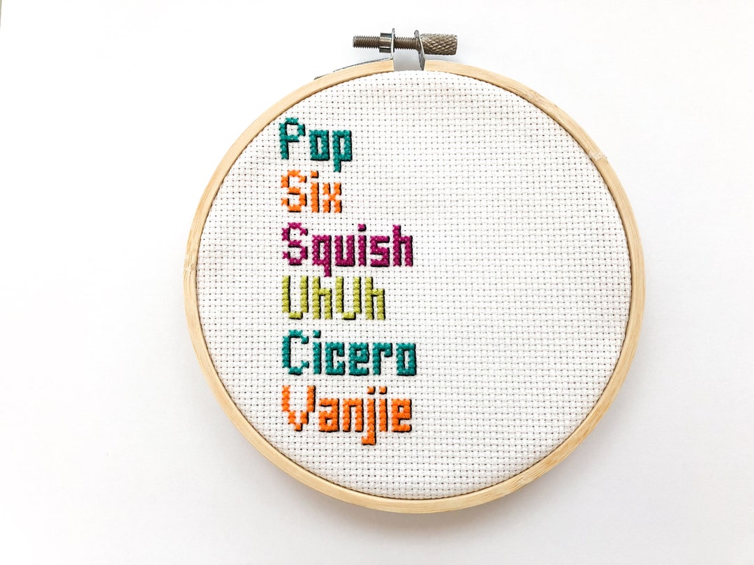 Rupaul's Drag Race Vanjie Cross Stitch - Etsy