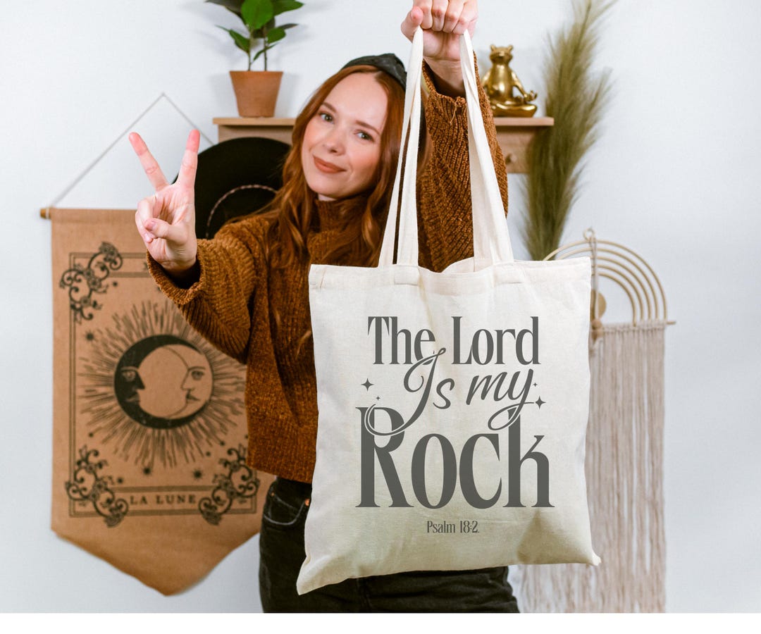 Faith Tote Bag Christian Tote Bag Canvas Gift Religious Gift Bible ...