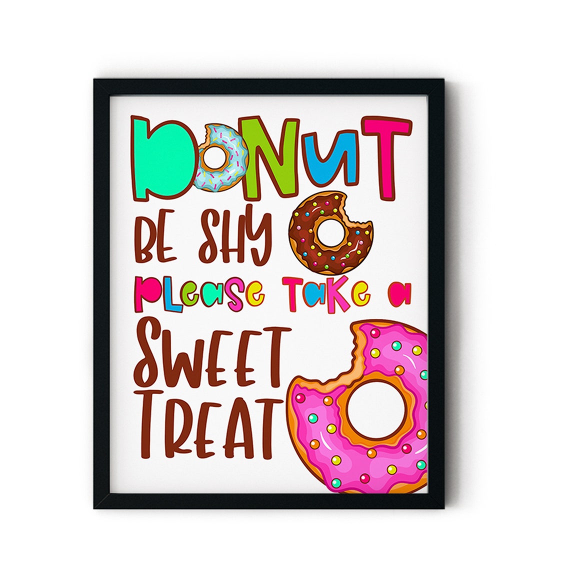 Donut Party Signs Digital Bundle. Printable Donut Theme Party - Etsy