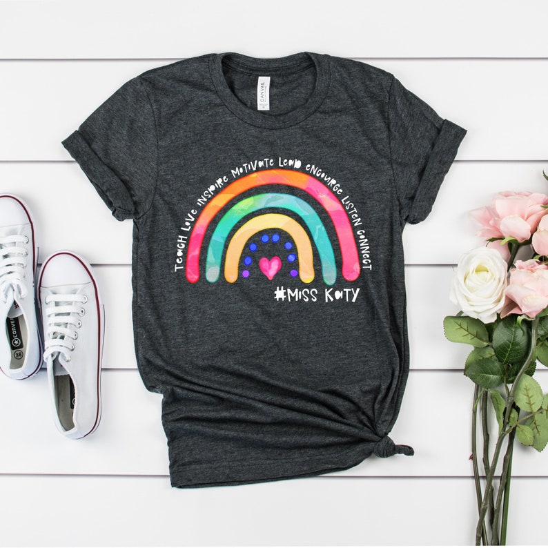 2nd Grade Teacher Shirt Personalized Gift Teacher - Etsy