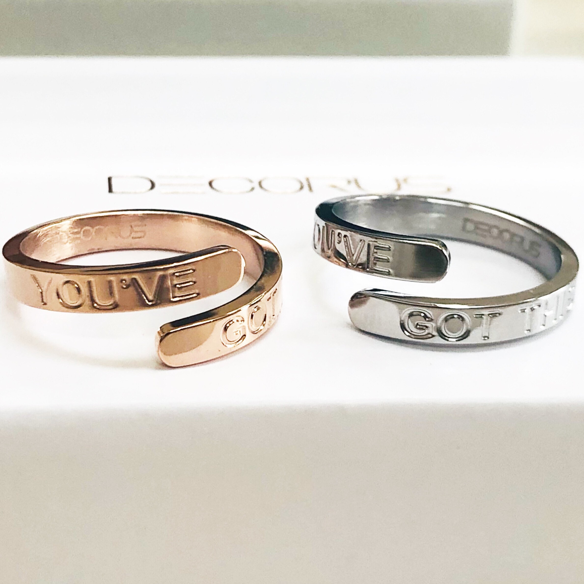 You've Got This Stainless Steel Wrap Around Thumb Ring - Etsy