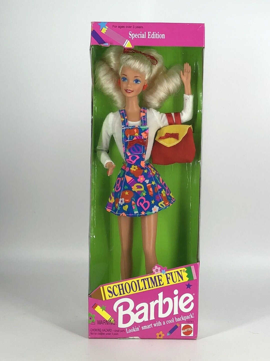 Mattel Special Edition Barbie schooltime Fun Barbie 13741 1994 sealed ...