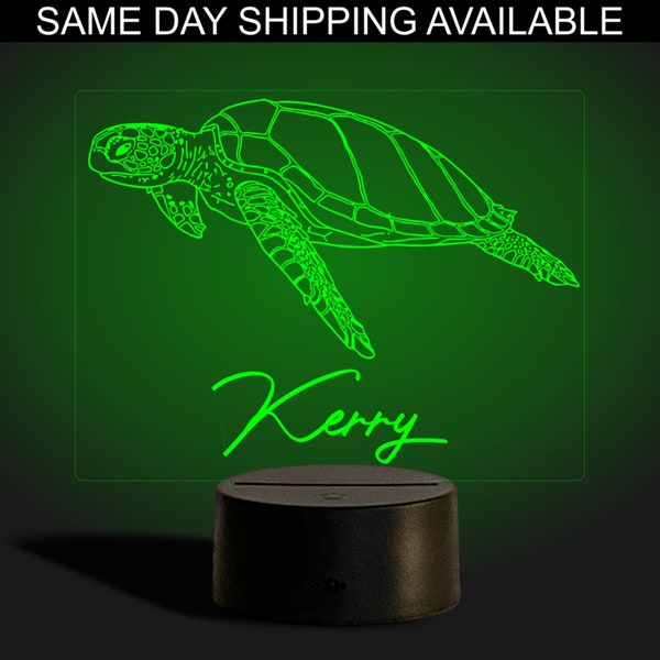 Turtle Lamp - Etsy