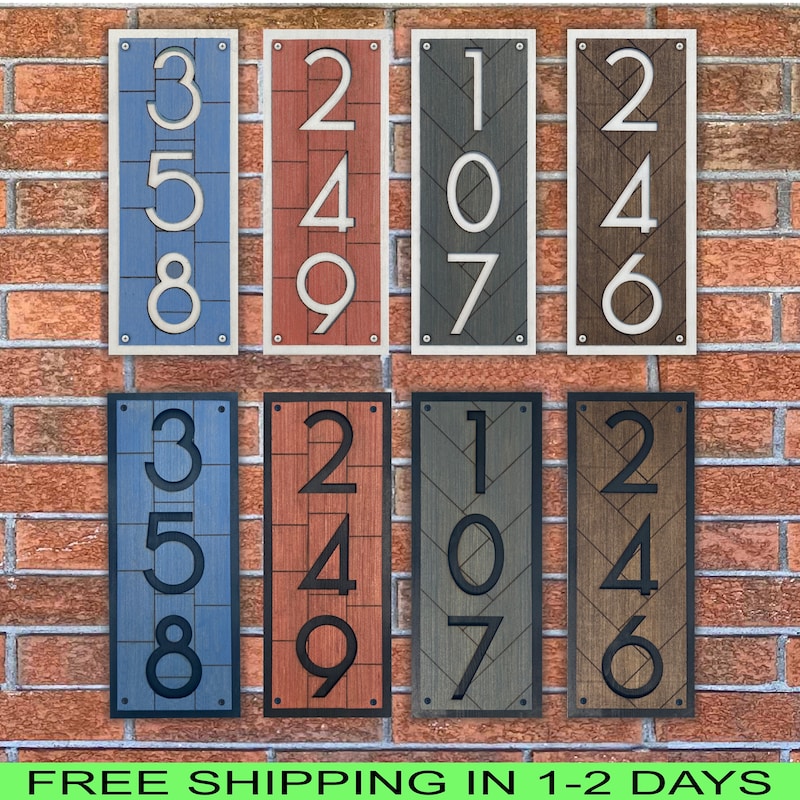 Apartment Numbers - Etsy