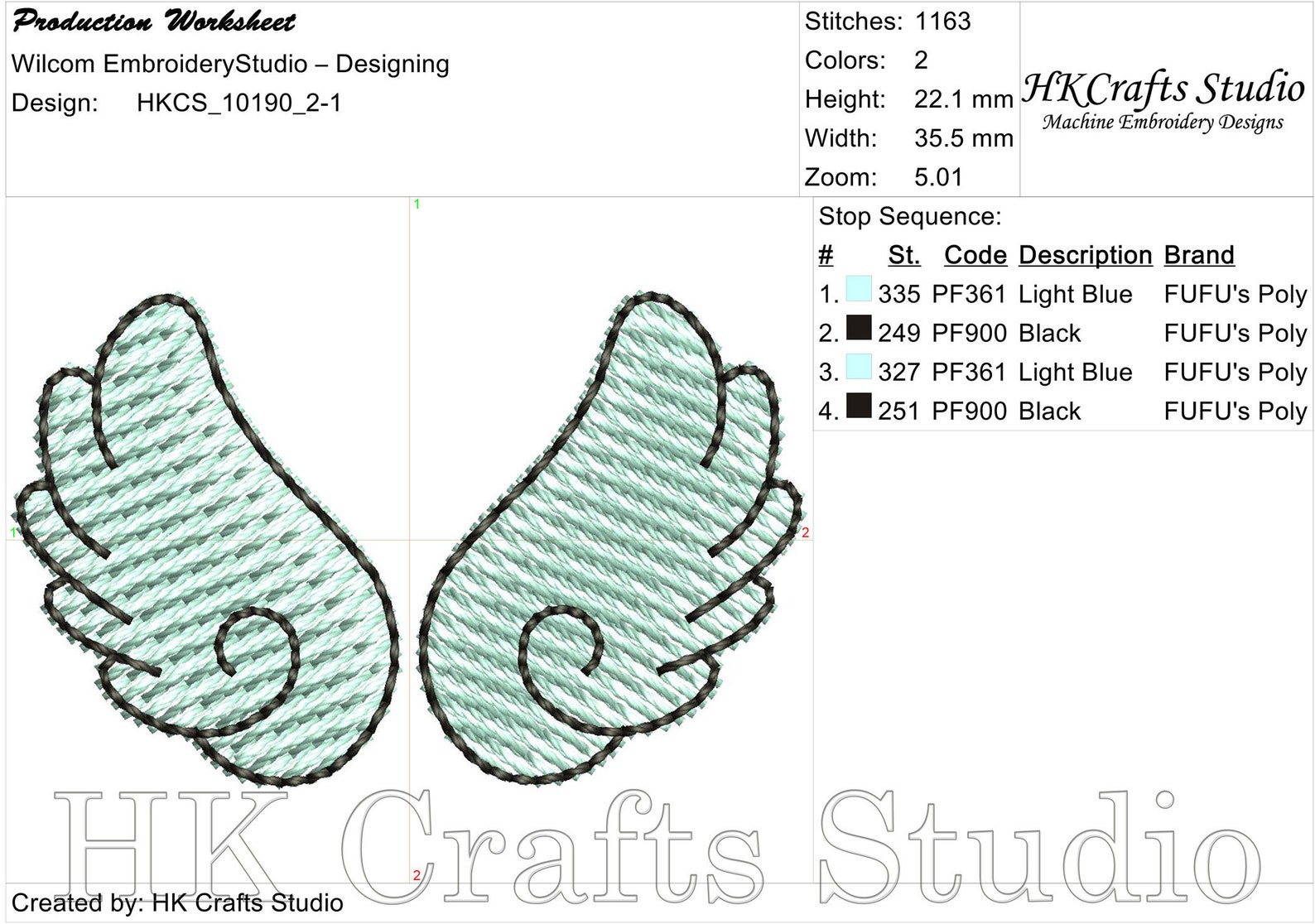 Mini Angel Wings Machine Embroidery Design 4 sizes . | Etsy