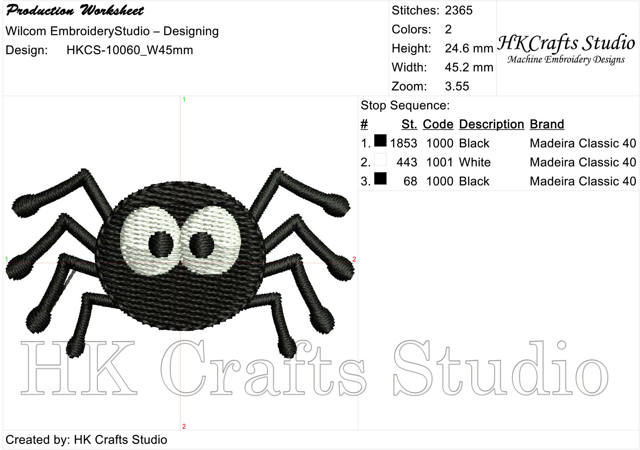 Spider Mini Digital Machine Embroidery Design 7 Sizes. | Etsy