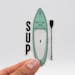 SUP Paddle Board Sticker Waterproof and Dishwasher Safe Sticker for Car ...