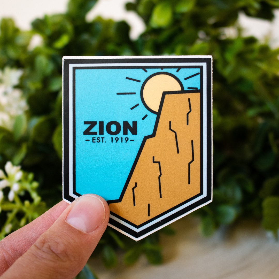 Zion Day | Zion National Park Sticker - Etsy