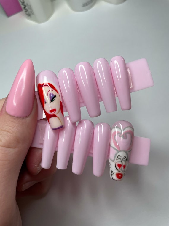 Jessica Rabbit Nails at Claudia Eric blog