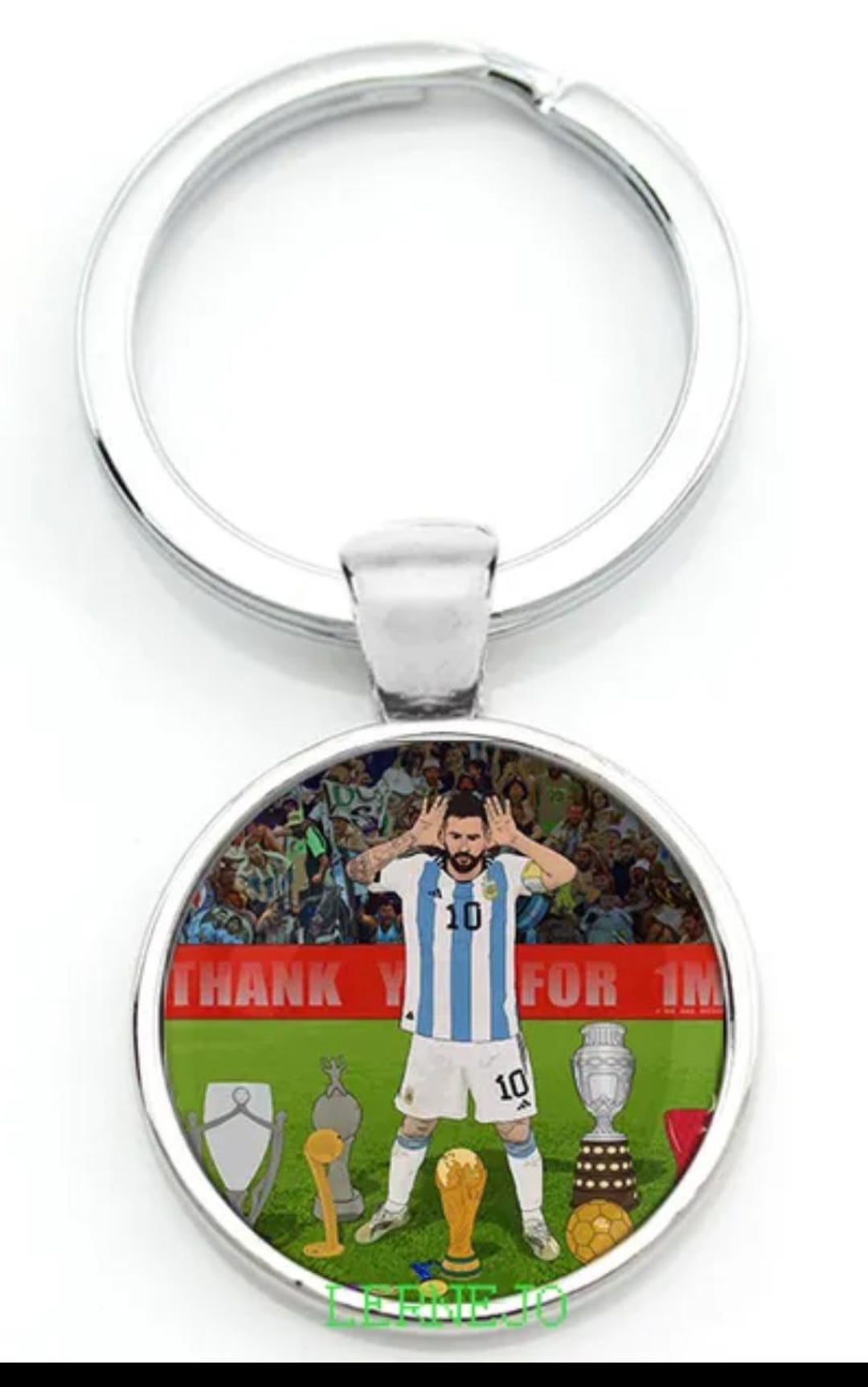 A Set of Three Different Lionel Messi of Argentina 25 Mm Size Diameter ...