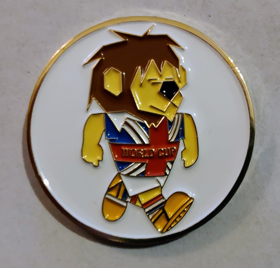 World Cup Willie 1966 England Mascot World Cup Final Commemorative Coin ...