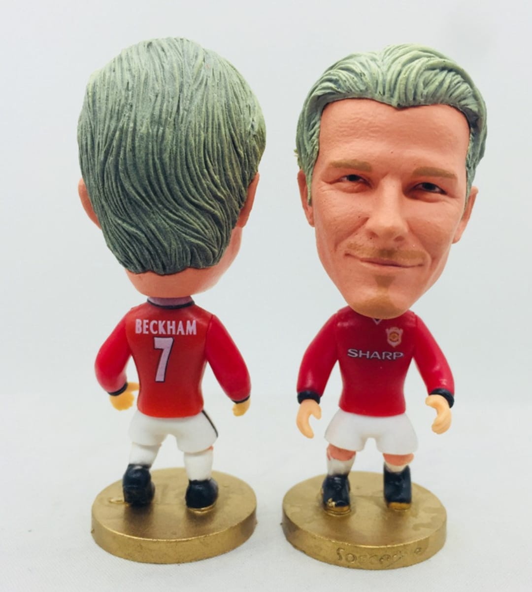 Rare Mini 2.5" Football Figures of David Beckham of Manchester United ...