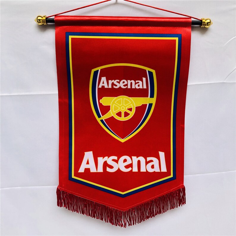 Arsenal Football Club Crest Pennant, Size 9.5" X 14" - Etsy Australia
