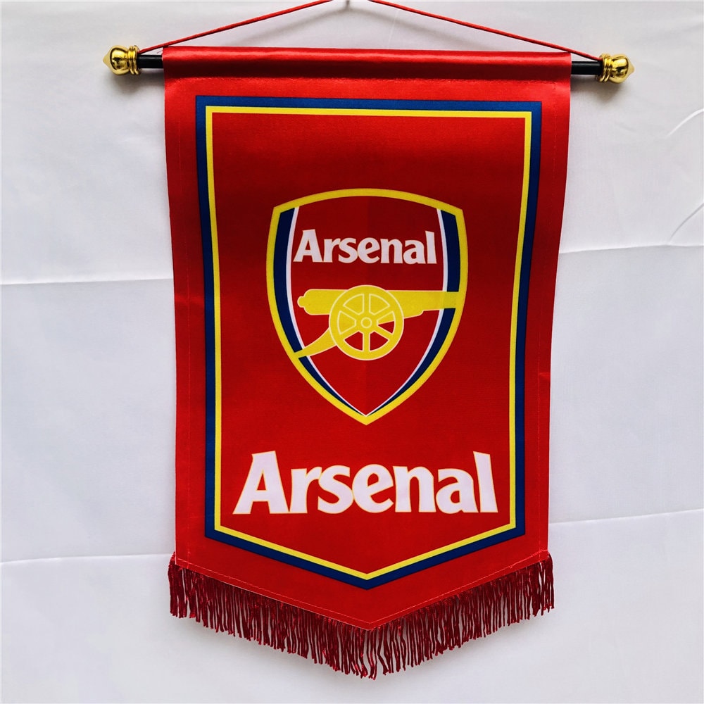 Arsenal Football Club Crest Pennant, Size 9.5" X 14" - Etsy
