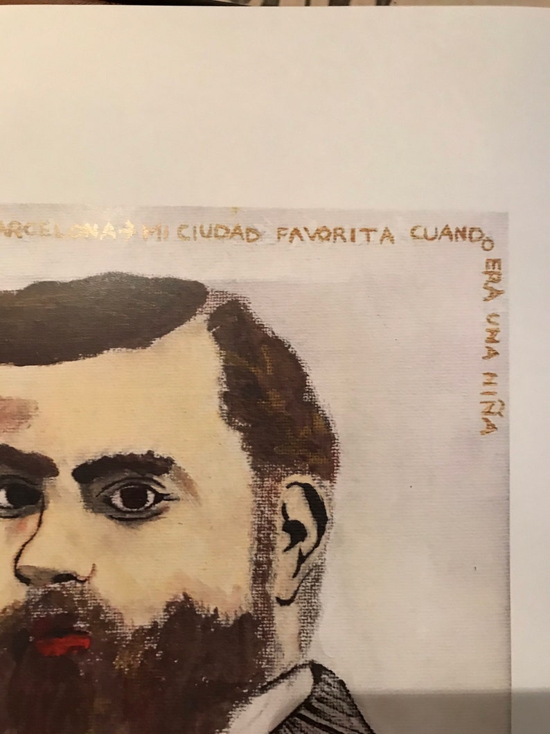 Portrait of Gaudi - Etsy