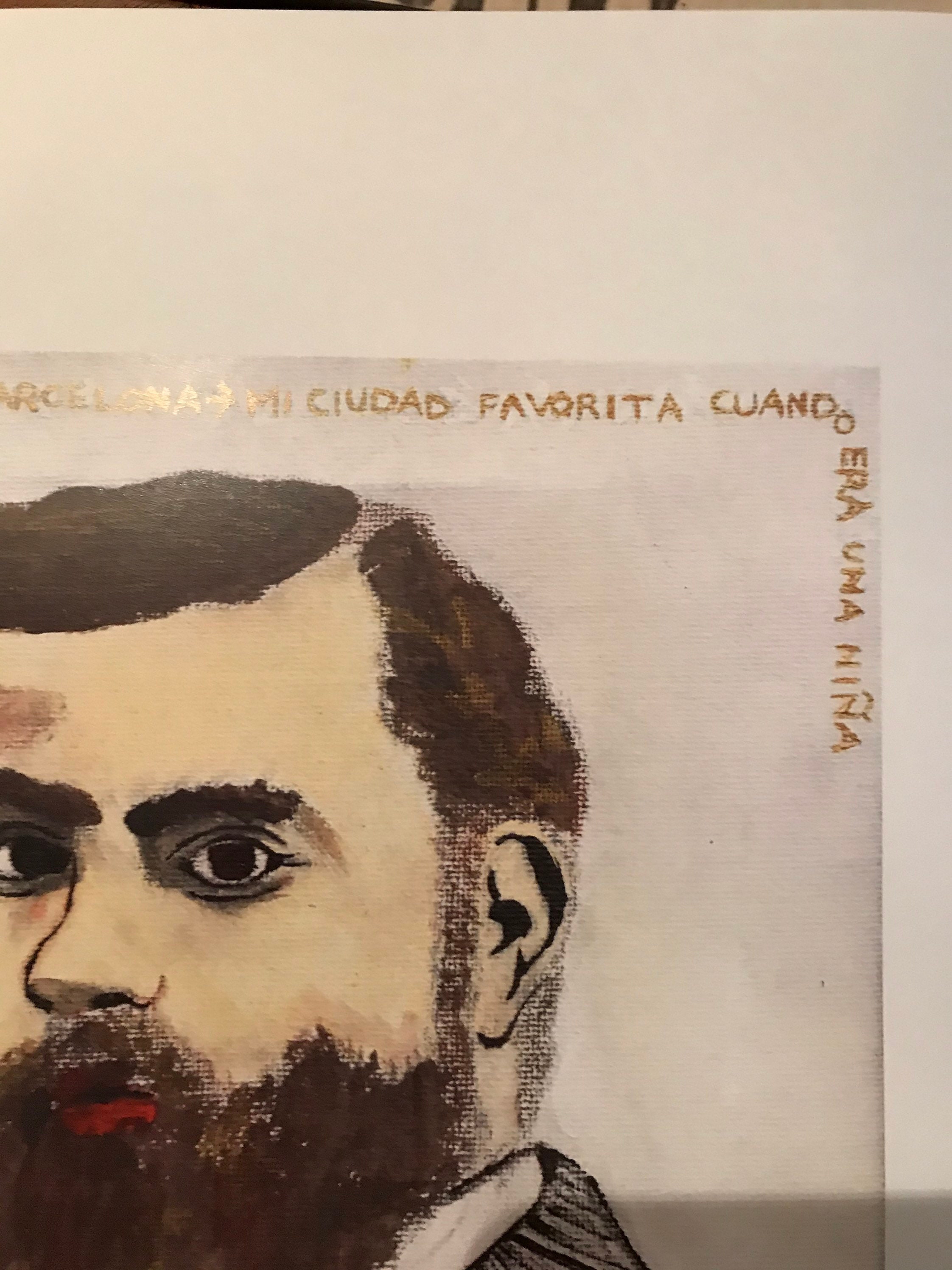 Portrait of Gaudi - Etsy
