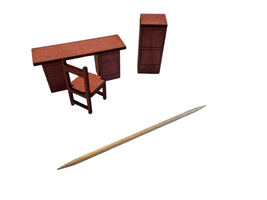 KIT, Sheriff’s Jail Set, 1/48th, Quarter Scale, Dollhouse Miniature - Etsy