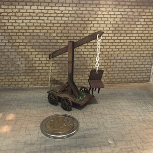 1/48th Kit Witch’s Dunking Chair, Quarter Scale - Etsy