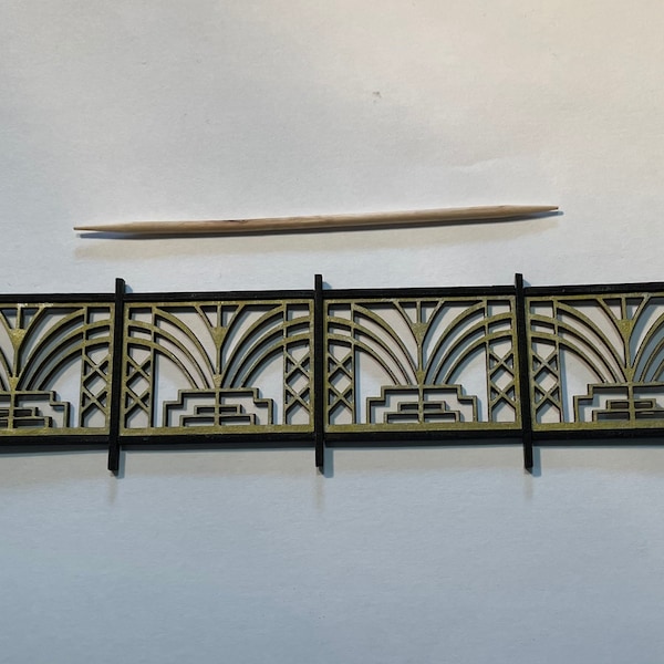 Dollhouse Railing - Etsy