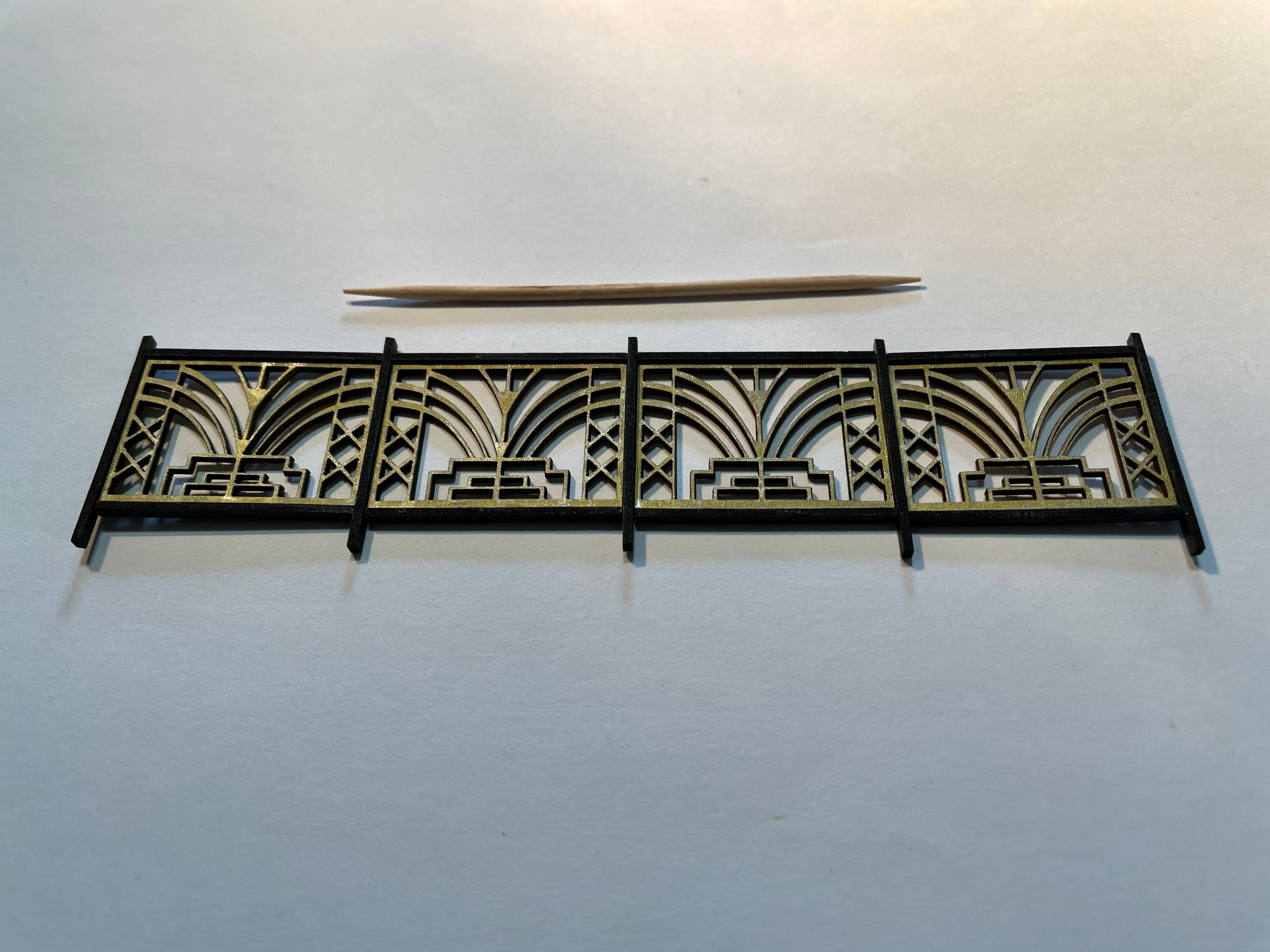 1/48th Kit Art Deco Railing Fencing Bannister - Etsy